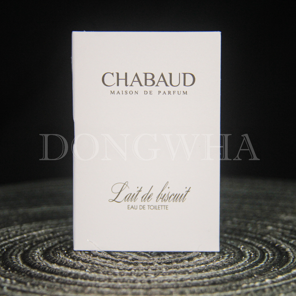 Perfume Sample Chabaud Maison de Parfum Lait de Biscuit Mini Fragrance ...