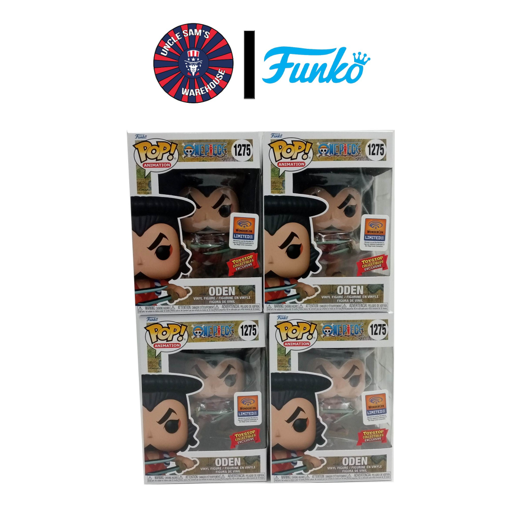 Funko Pop! Animation - One Piece Oden #1275 Toy Stop WonderCon ...