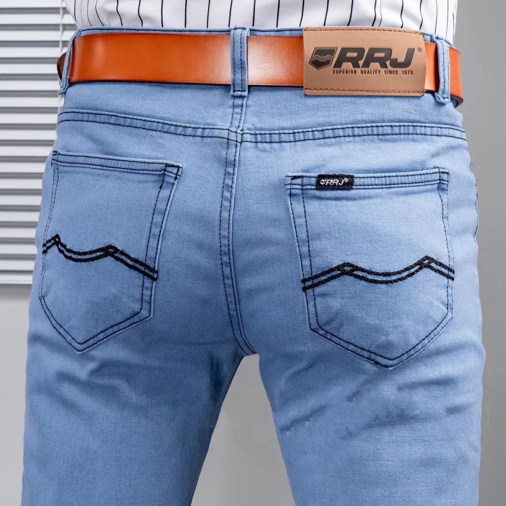 9882# Light blue Korean Style High Quality Men's Jeans Maong Pants/COD ...