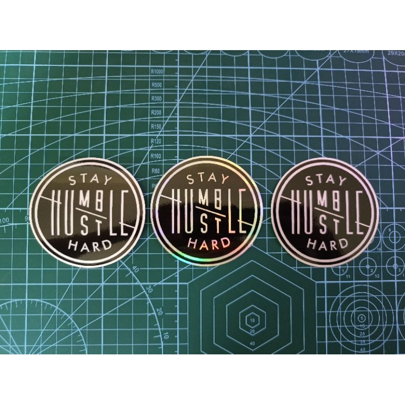 Stay Humble Hustle Hard Sticker | Shopee Philippines