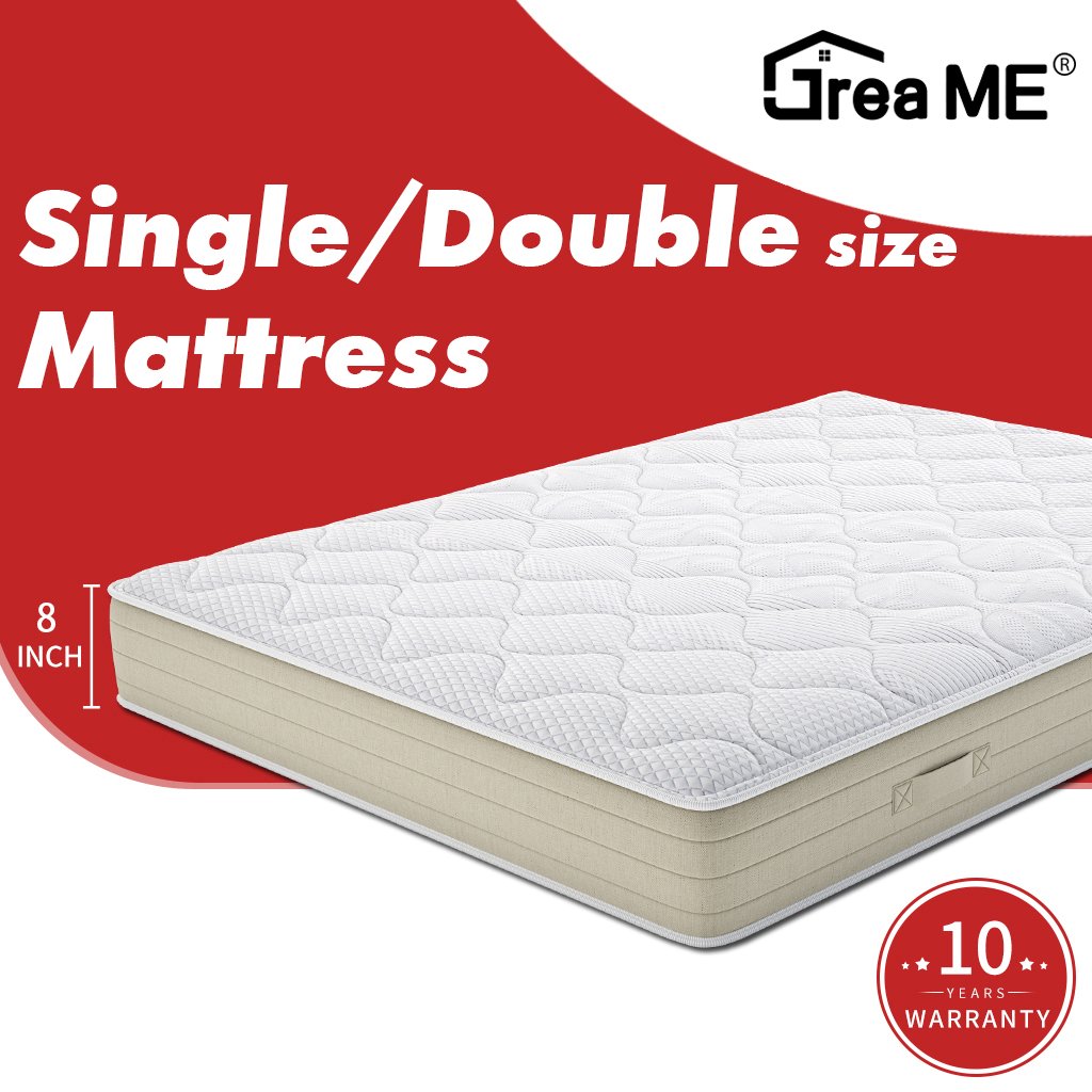 DreaMe Memory foam mattress foam bed 8 inch（Single/Double size ...