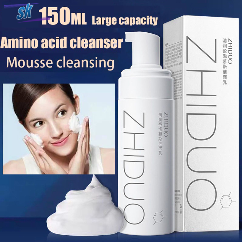 SK Mousse Facial Wash Amino Acid Foaming Facial Cleanser 150g For Face ...