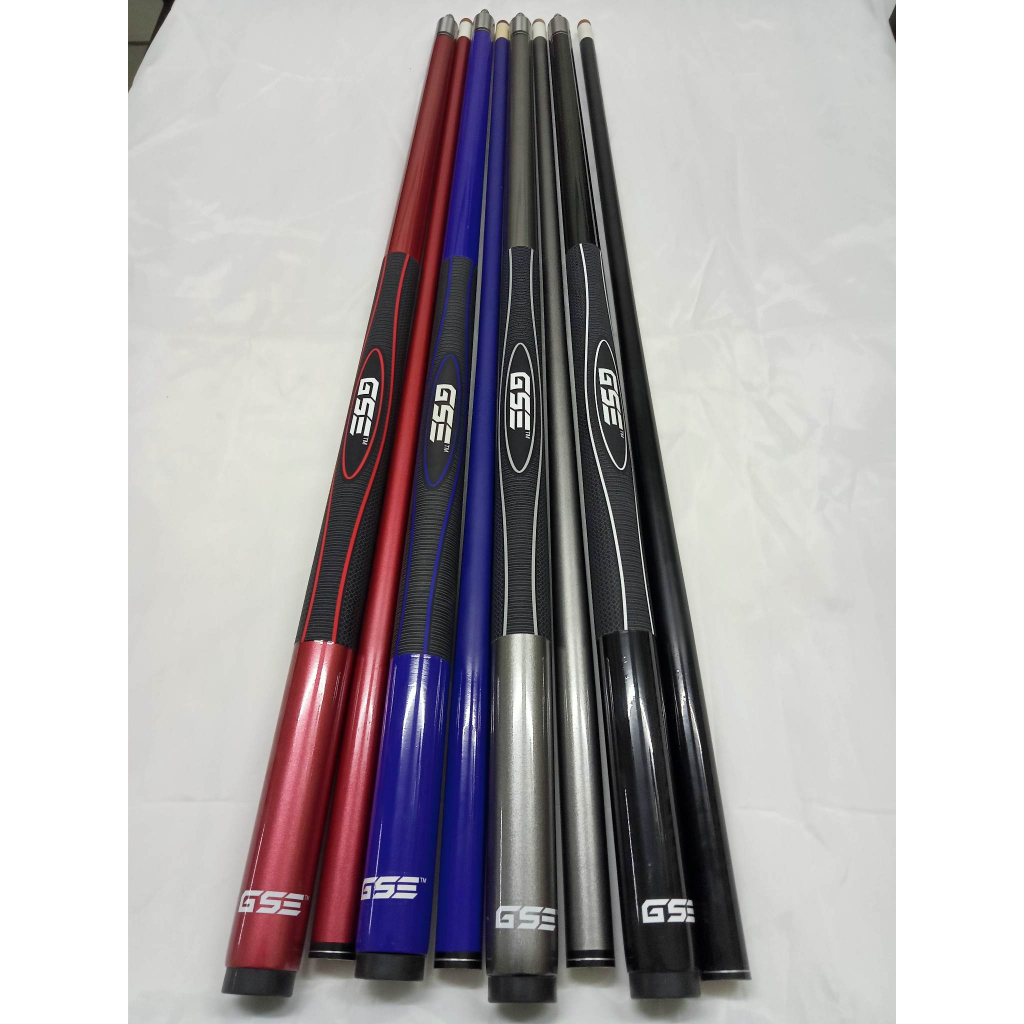 ANY 1PC. CARBON GSE GRAPHITE BILLIARD CUE STICK (RED) WITH FREE ...