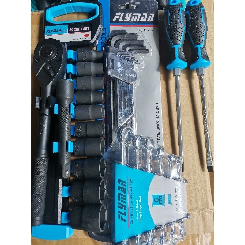 flyman tools set package | Shopee Philippines