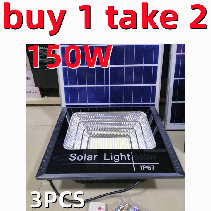 50W/100W/150W/200 Watts Solar Lights Outdoor Waterproof Flood Solar ...