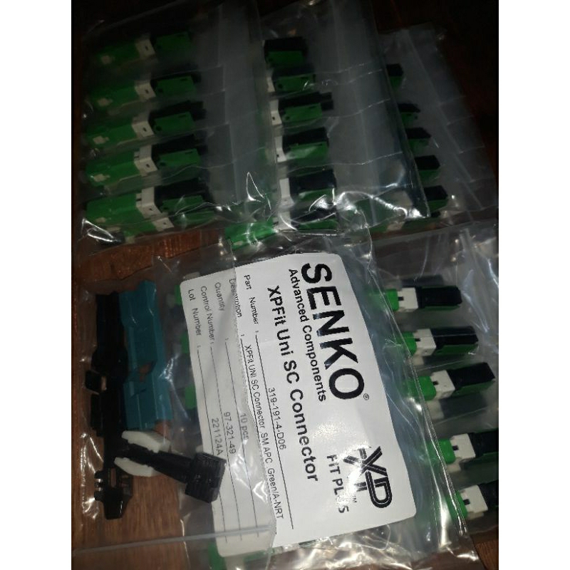 SENKO SC APC CONNECTOR (10PCS PER BUNDLE) | Shopee Philippines