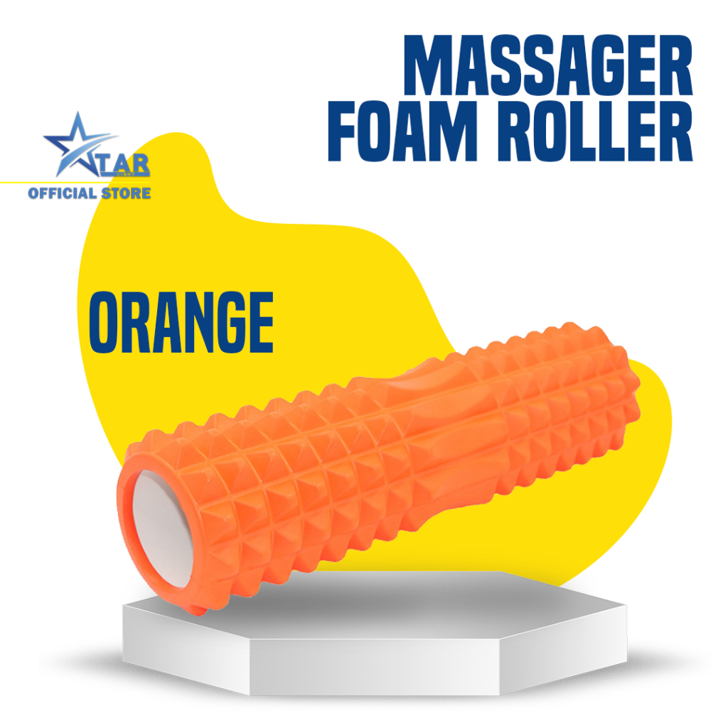STARLIGHT 33CM Deep Tissue Massager YOGA Foam Roller Exercise Body ...