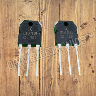 PER PIECE – 2SB688 / 2SD718 Power Transistor (B688 / D718) – Original ...