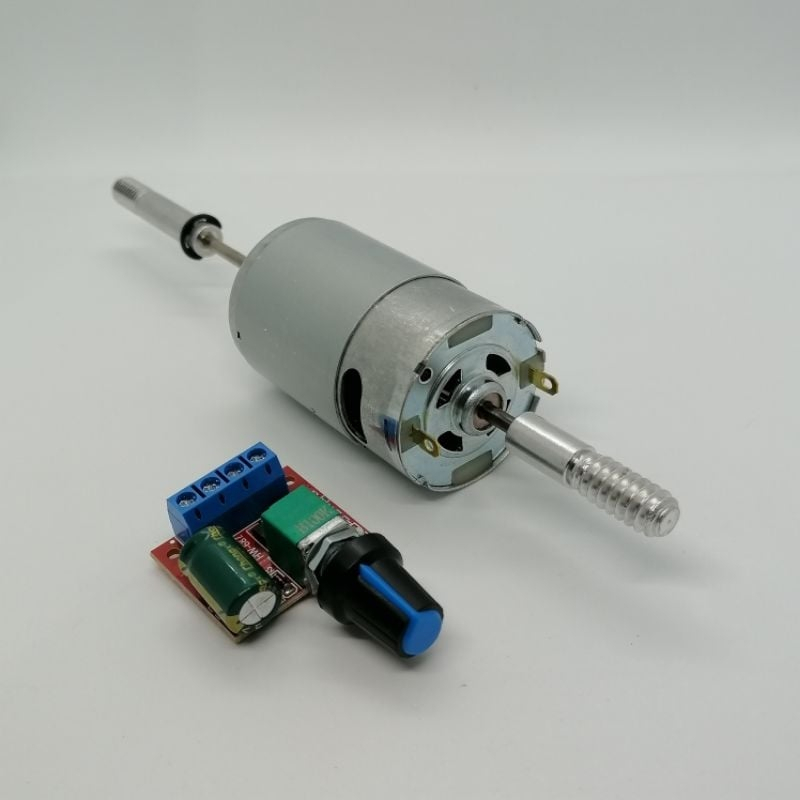555 MOTOR 12V DC REPLACEMENT AND SPEED CONTROLLER 12V FAN MOTOR ...