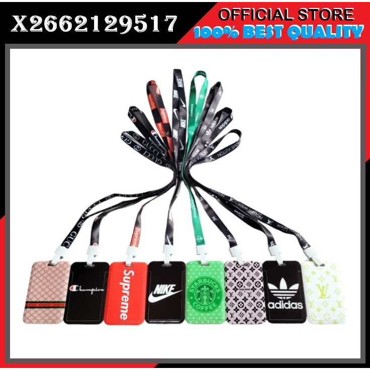 BRANDED CHARACTER ID CARD HOLDER SCHOOL ID Straps ID Card Detachable ...