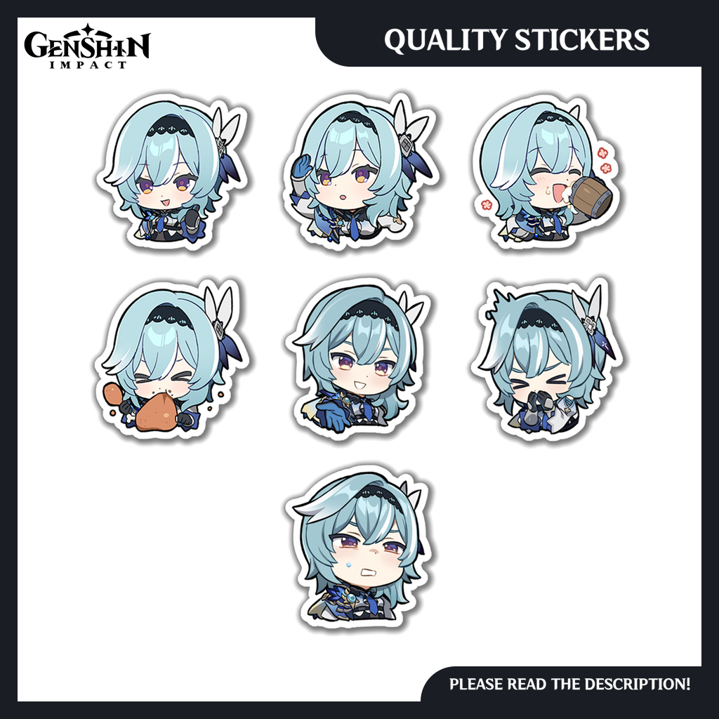 Eula - Genshin Impact Emoji Stickers | Shopee Philippines