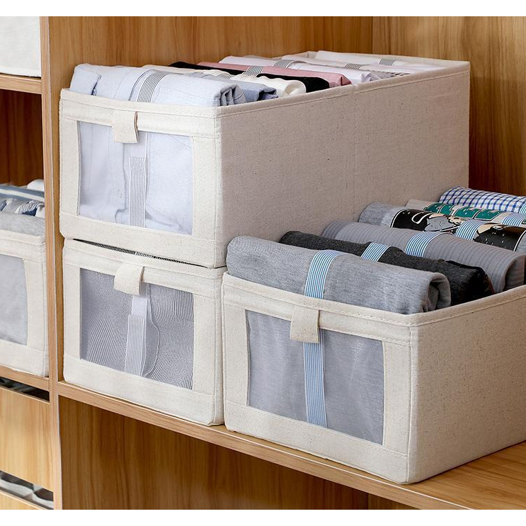 High Capacity Window Clothes Storage Box Thickened Wear-resistant ...