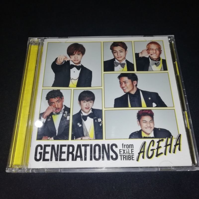 GENERATIONS from Exile Tribe - Ageha CD + DVD Jpop music album AUTHENTIC Japanese idol ...
