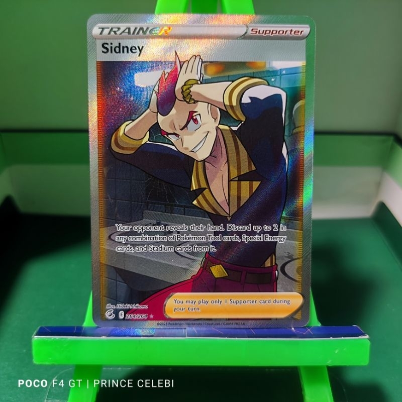 Pokemon TCG - Sidney Full Art | Shopee Philippines