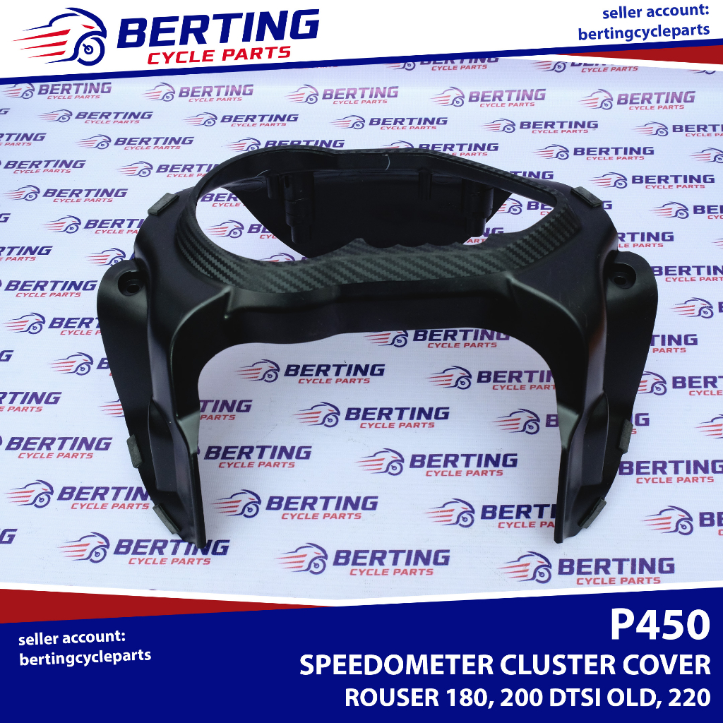 SPEEDOMETER CLUSTER COVER Rouser 180 200 DTSI old 220 Genuine DJ181119 ...