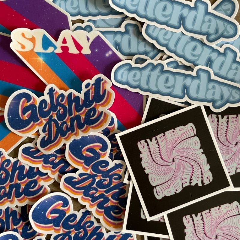 Motivational Statements Stickers | Shopee Philippines