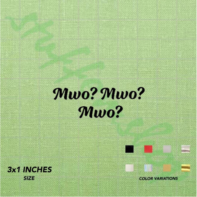 Running Man HAHA “Mwo? Mwo? Mwo?” Sticker | Shopee Philippines