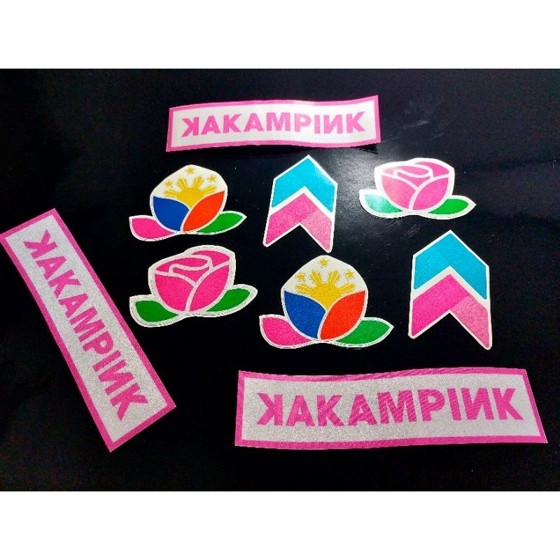 Kakampink Vinyl Stickers Reflective Angat Buhay Stickers Waterproof ...