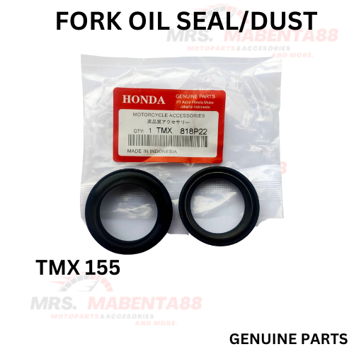 FRONT FORK OIL/DUST SEAL FOR TMX 155 100% GUINUINE/ORIGINAL MOTORCYCLE ...
