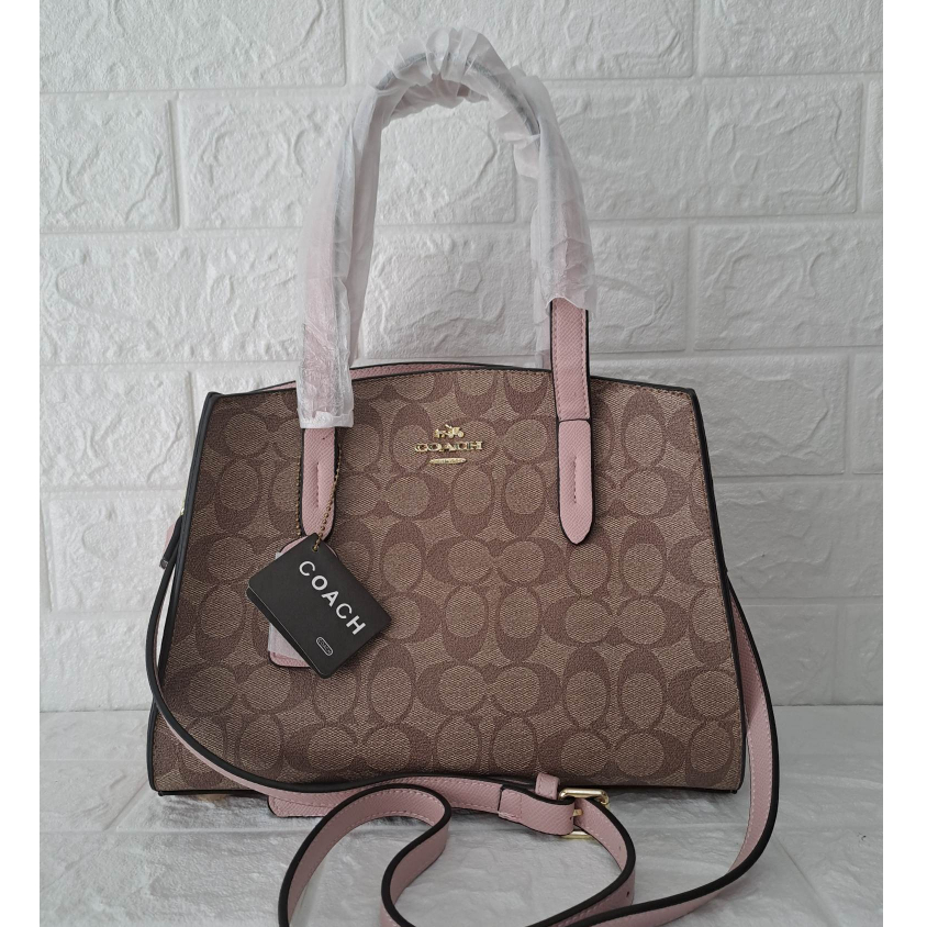 Coach Mirror Copy Shoulder Bag with dust bag and Authentication card ...