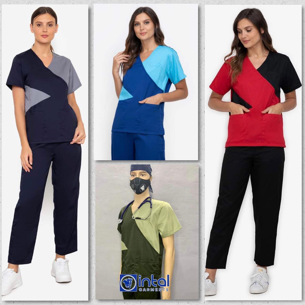 INTAL SCRUBSUIT 11 Regular 4 Pocket Pants Scrubs | Shopee Philippines