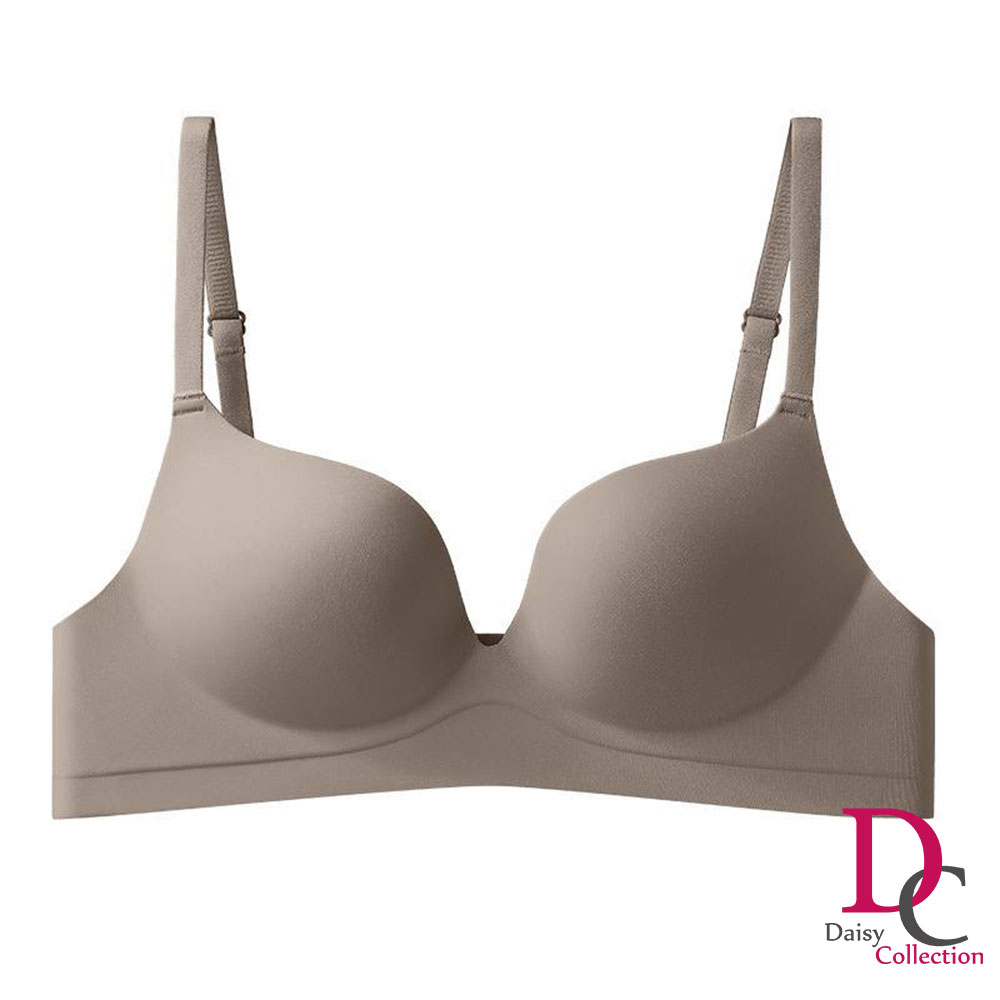 Daisycollection Seamless Push Up Bra Wireless Padded No Underwire Bra ...