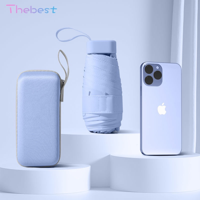 Thebest Ultra-light mini five-fold umbrella UV protection folding ...