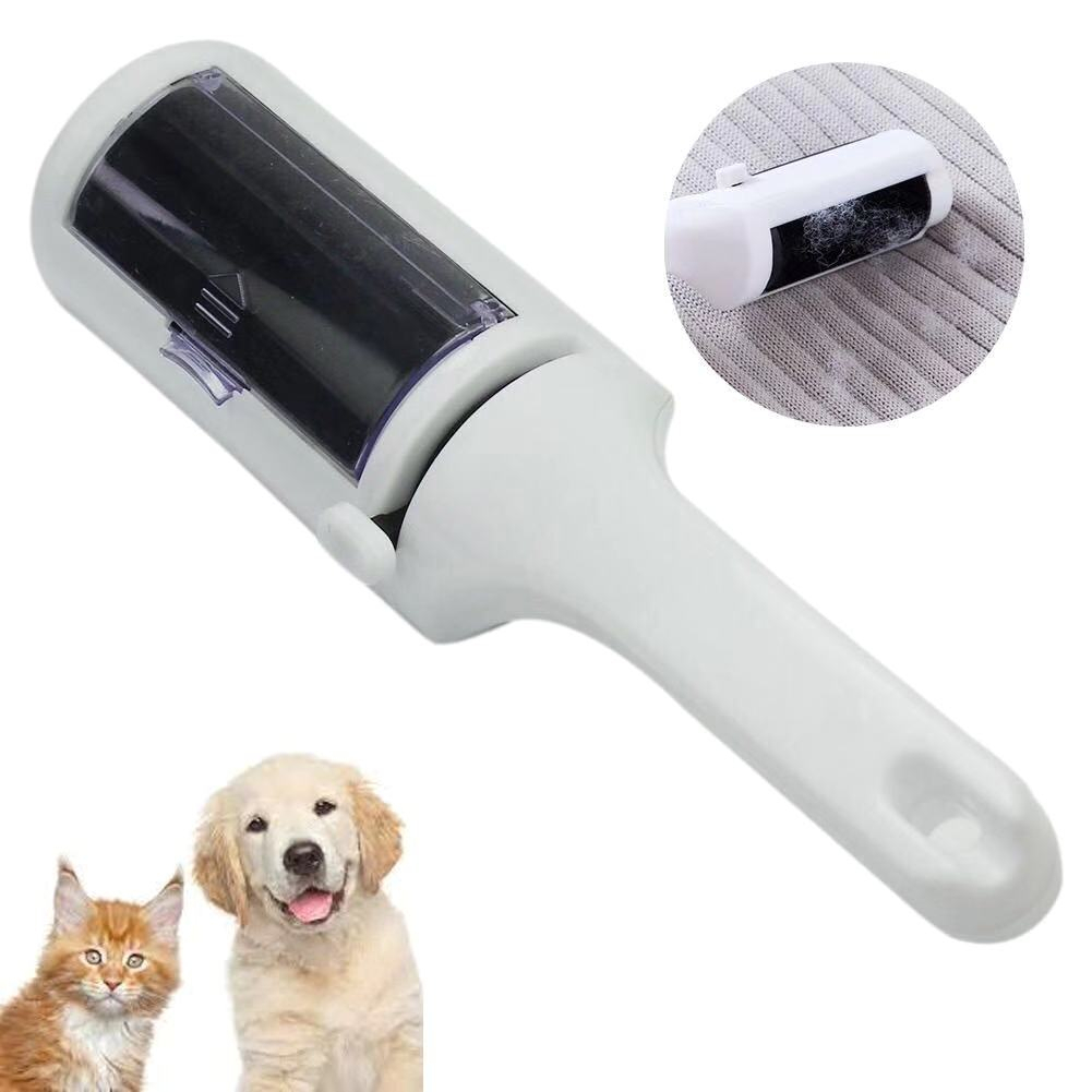 ZH477 Lint Brush Remover Cleaner Rotating Reuseable Roller Fabric Hair ...