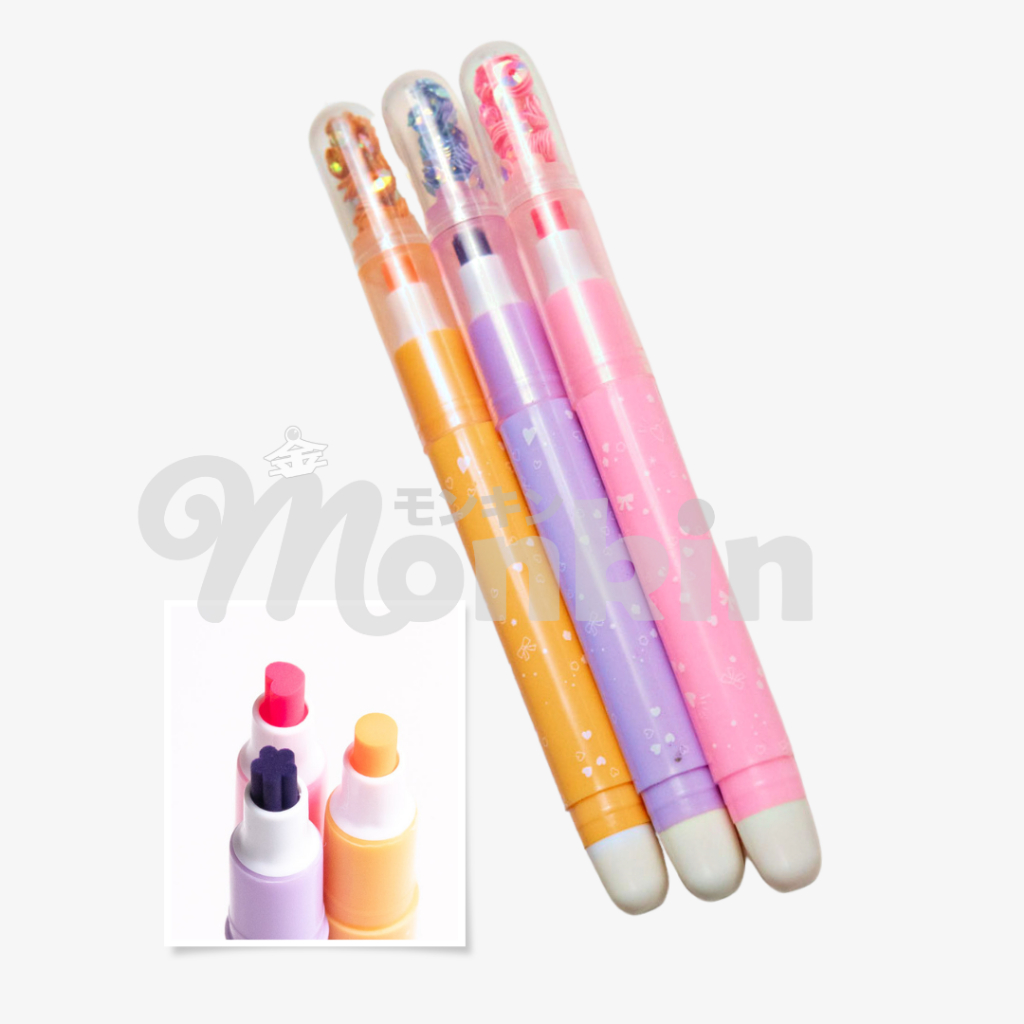 Monkin Stamp Highlighter [SET OF 3][327-HL] | Shopee Philippines