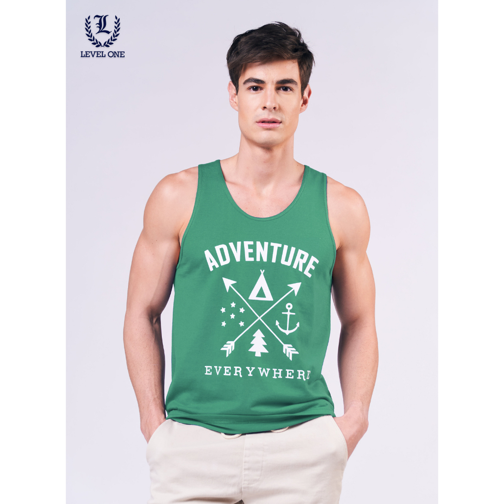 Level One Sando Tank Adventure Everywhere Print (Set A) | Shopee ...