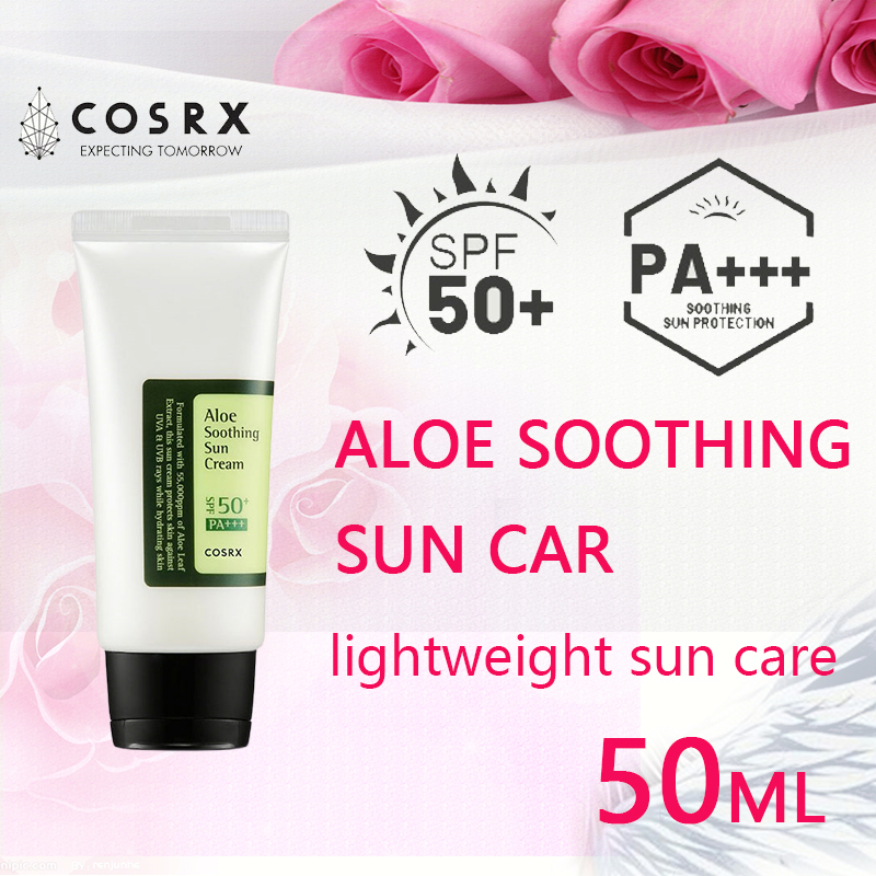 Sunscree COSRX Aloe Soothing Sun Cream SPF 50 PA+++150ml Mild Hydrating ...