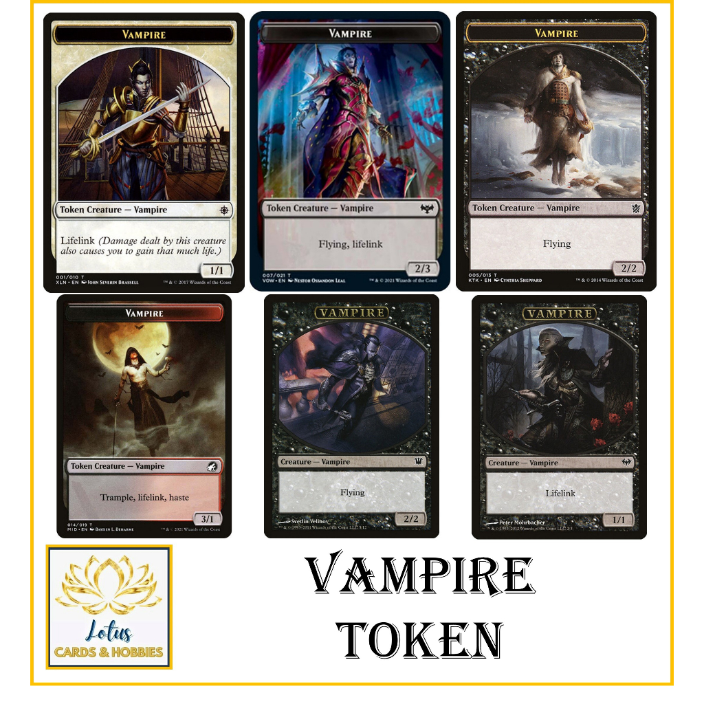 Magic the Gathering | Vampire Token | Shopee Philippines