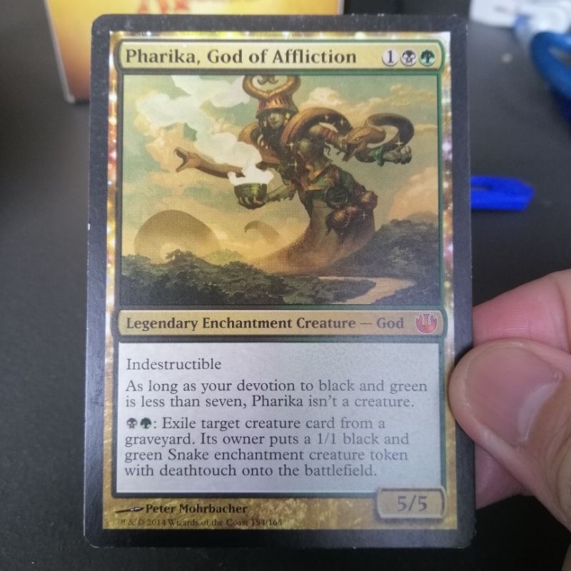 1 light play Pharika, god of Affliction JOU MTG card magic commander ...
