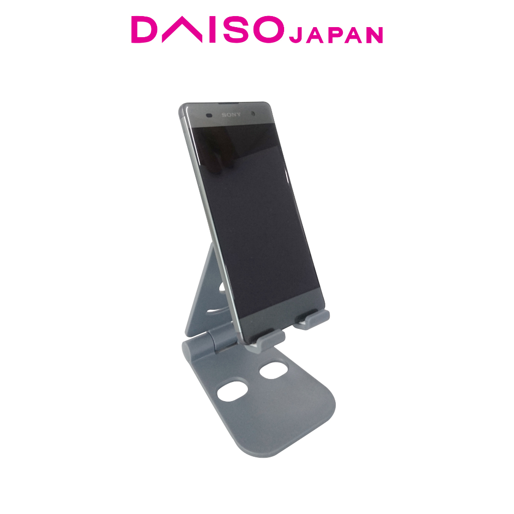 Daiso Gray Folding Phone Stand | Shopee Philippines