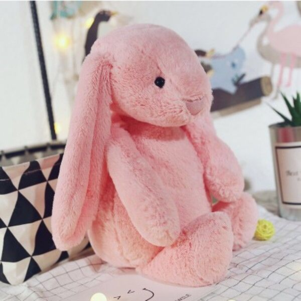 30cm Plush Toy, Cartoon Rabbit Fluffy Toy Simulation Doll Stuffed Toys ...