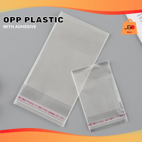 100pcs OPP with Adhesive Clear Plastic Poly Bag (Packaging for Mask ...