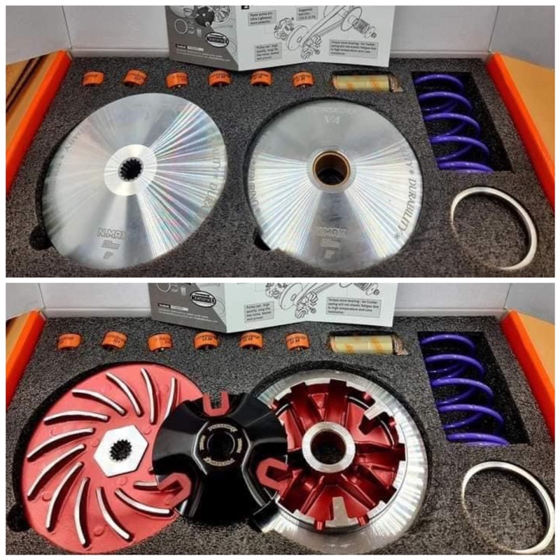 Pitsbike Racing Thunder CVT SYstem Pulley Set V4 NMAX Version 1 V1 only ...