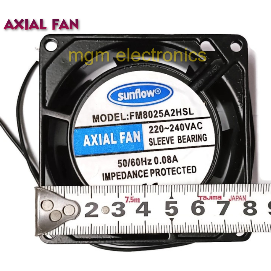 FAN 220V-240VAC 80MM, 90MM SUNFLOW BLOWER FAN, EXHAUST FAN, COOLING FAN | Shopee Philippines
