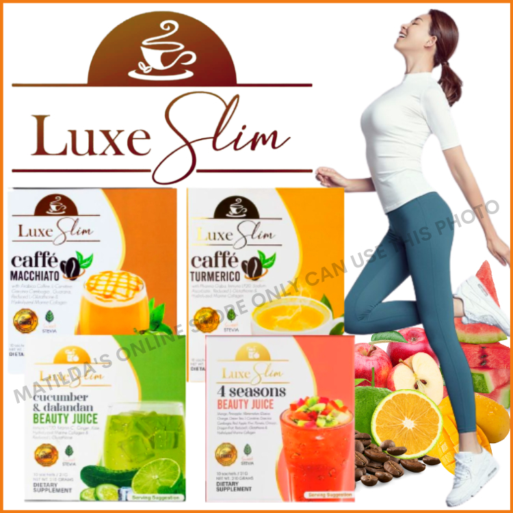 Luxe Slim Coffee Beauty Juice By Anna Magkawas Authentic Slimming
