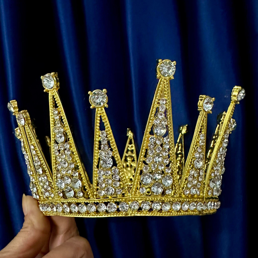 PRINCE ELEGANT PAGEANT CROWN SILVER | PRINCE CROWNS FOR PAGEANT PARTY ...