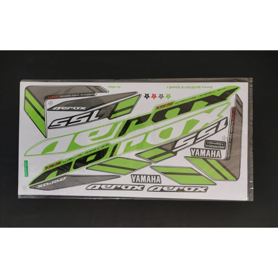 YAMAHA MIO AEROX 155 V1 ORIGINAL THAILAND MADE Stock Decal/Sticker ...
