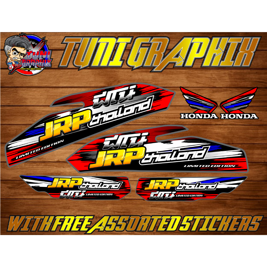 TMX / RUSI / PINOY / MOTOPOSH / SKYGO / DECALS STICKER v6 ( JRP ...