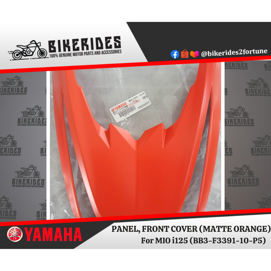 PANEL, FRONT COVER (MATTE ORANGE) For MIO i125 YAMAHA GENUINE PARTS ...