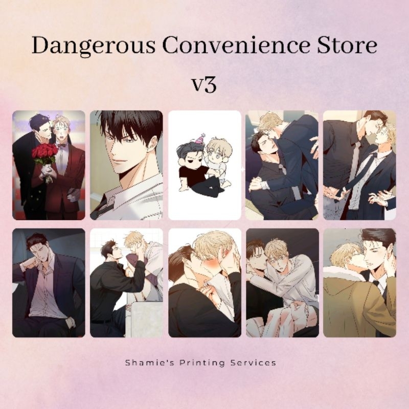 10 PCS. BL MANHWA PHOTOCARDS (PART 2) | Shopee Philippines
