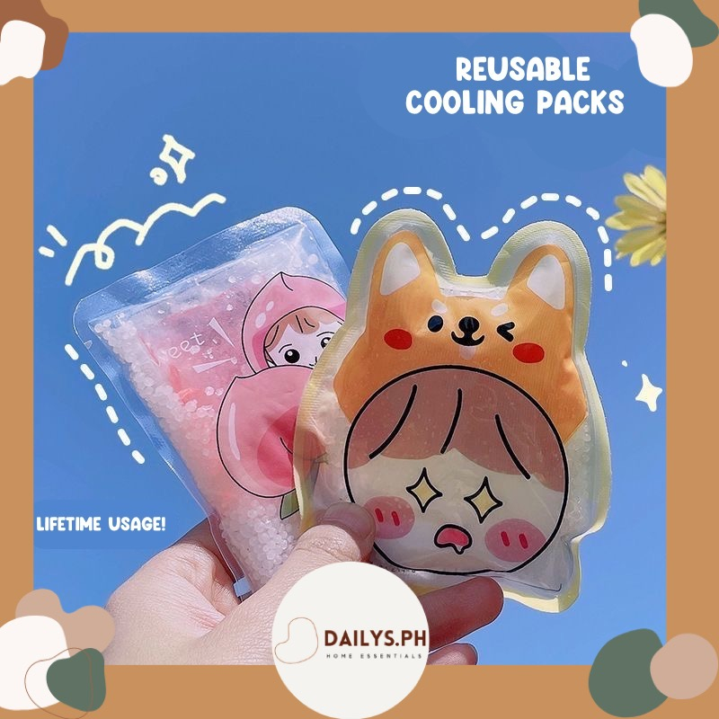 •DAILYS• Reusable Cooling Packs Ice Pack Perfect for Summer Weather Use ...