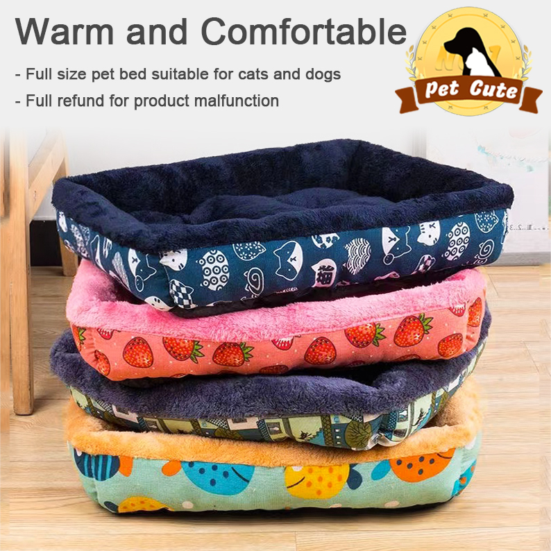Dog Bed Cat Bed Pet Bed Dog Mat Bed for dog Puppy Washable Sleeping ...