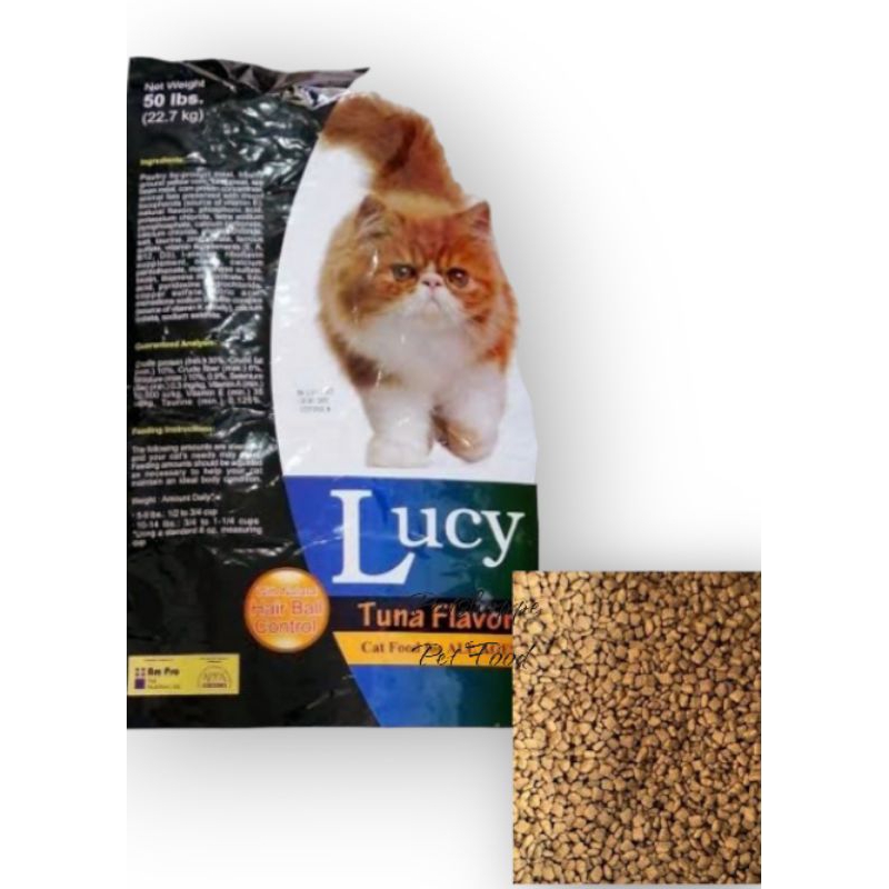 Lucy Cat Food Tuna Flavor 1Kg Repack | Shopee Philippines