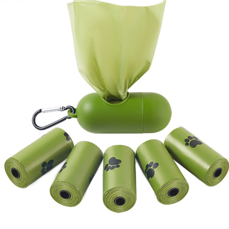 Portable Poop Bags Set garbage bag Mini Portable Pet Dog Waste Garbage ...