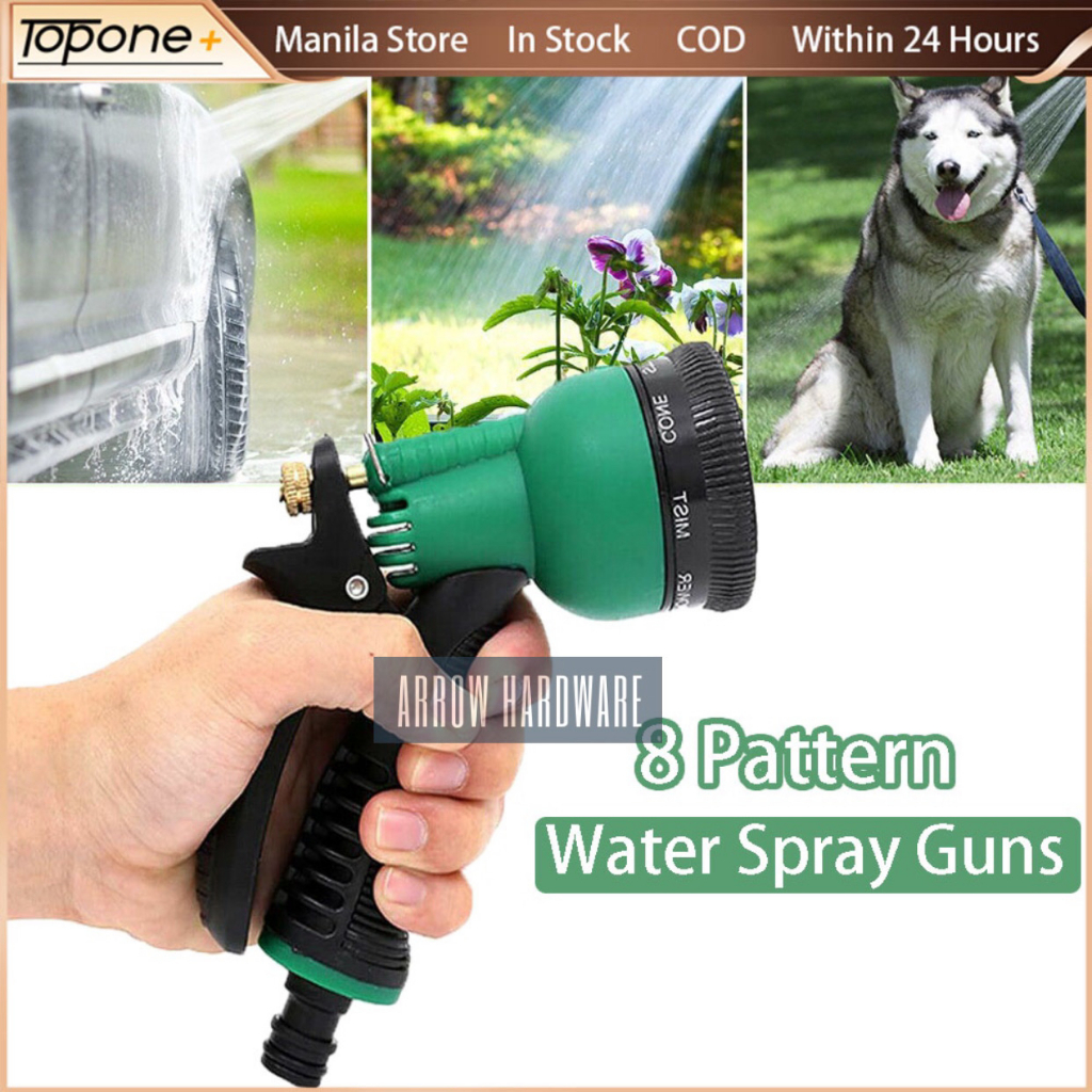 Garden Water Spray Guns Irrigation Car Washing Yard Sprayer Head ...