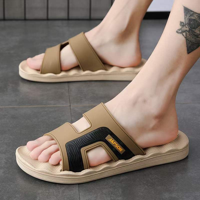 【MISS YOU】Men's fashion outdoor anti-slip slipper Soft sandals 2021 ...